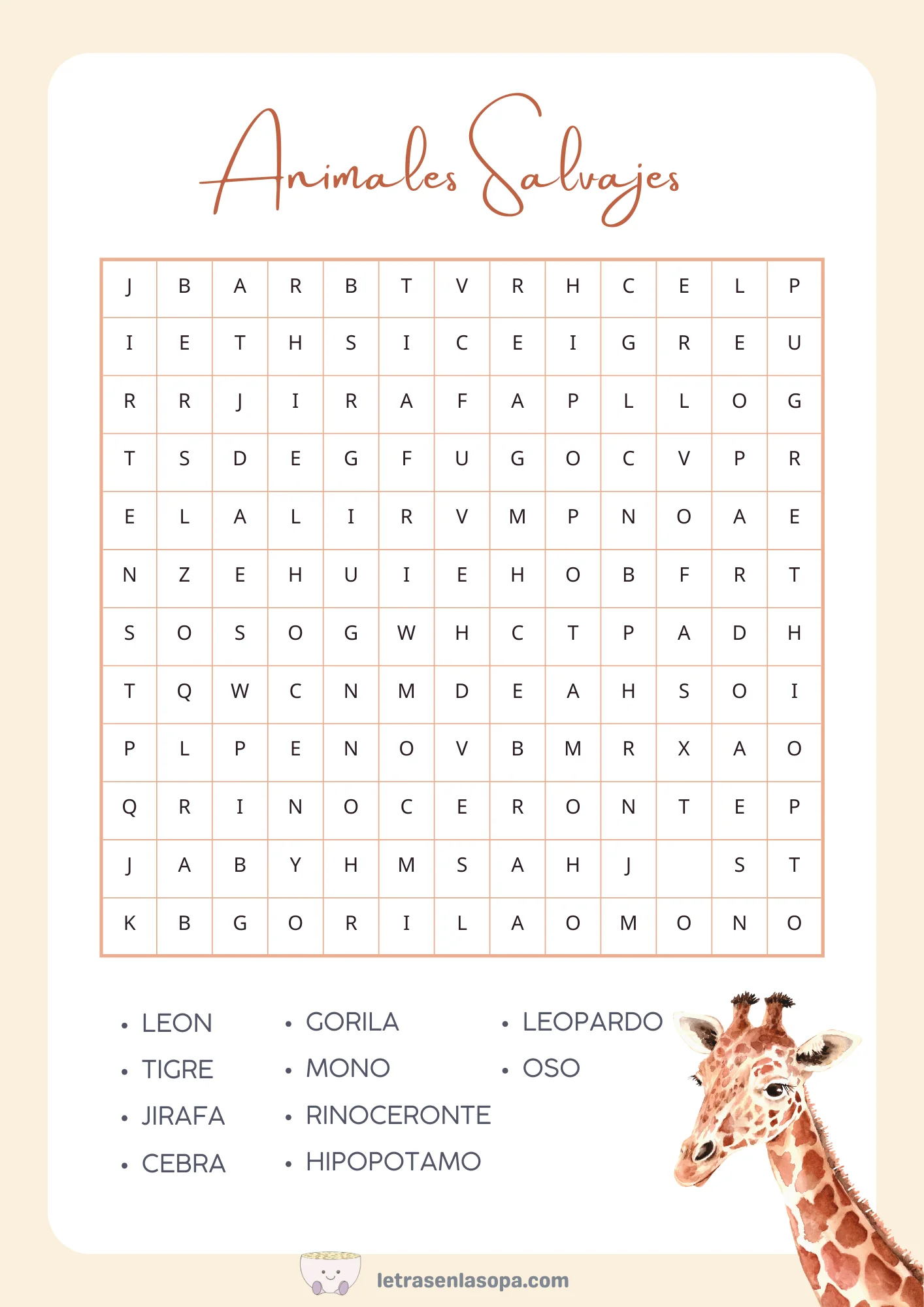 Descubre el Fascinante Mundo de los Animales con Diez Letras