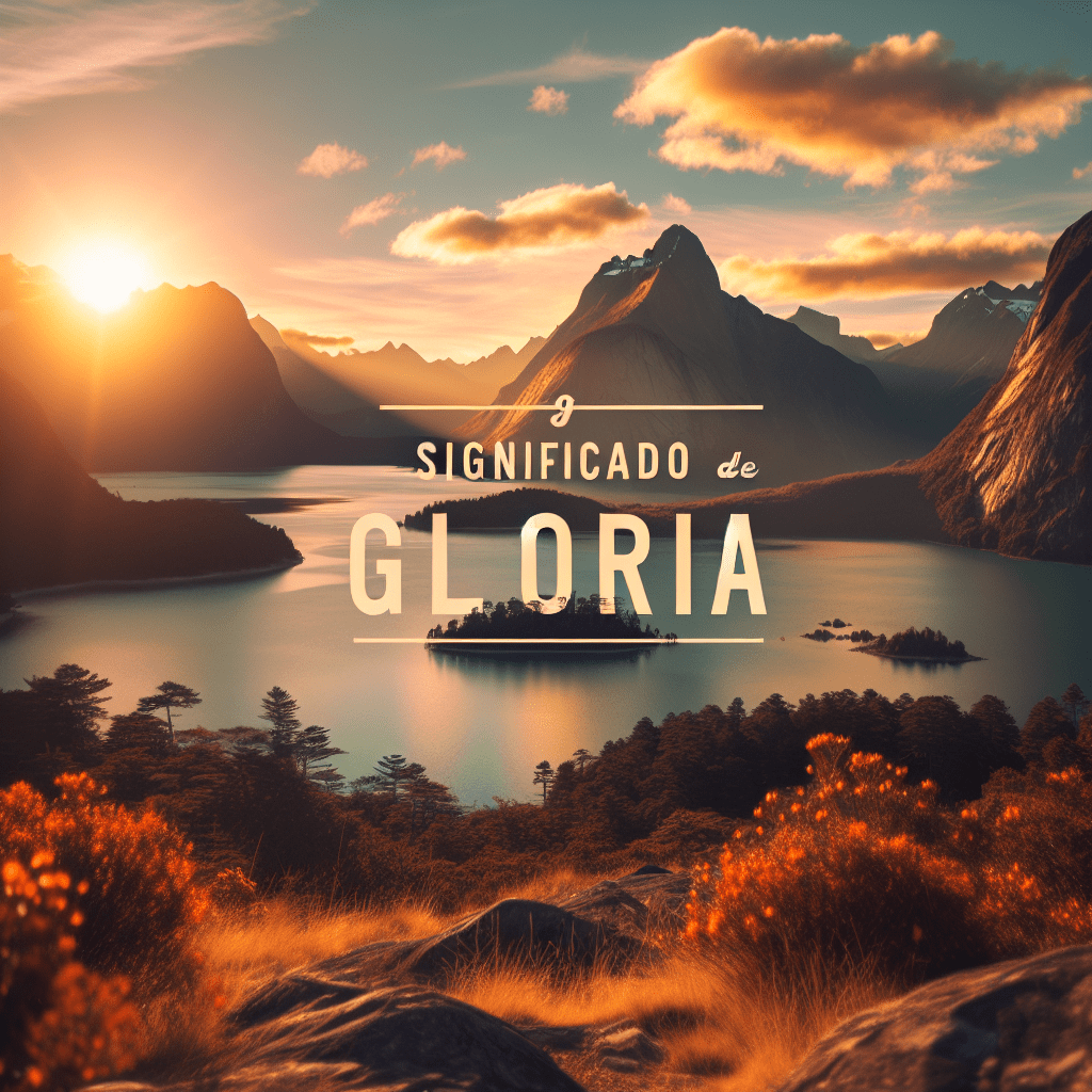 Descubre el Significado del Nombre Gloria: Un Viaje a Través de la ...