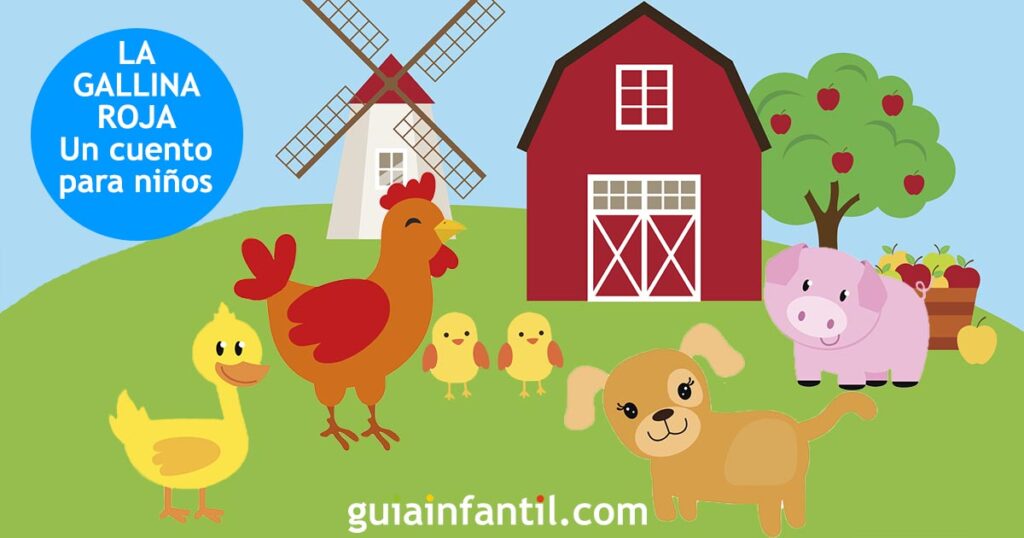El Cuento de la Gallinita Roja: Un Análisis del Cuento The Little Red Hen