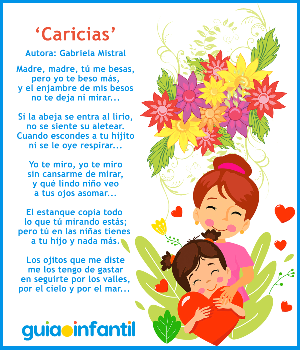 El Profundo Significado del Poema Caricias de Gabriela Mistral